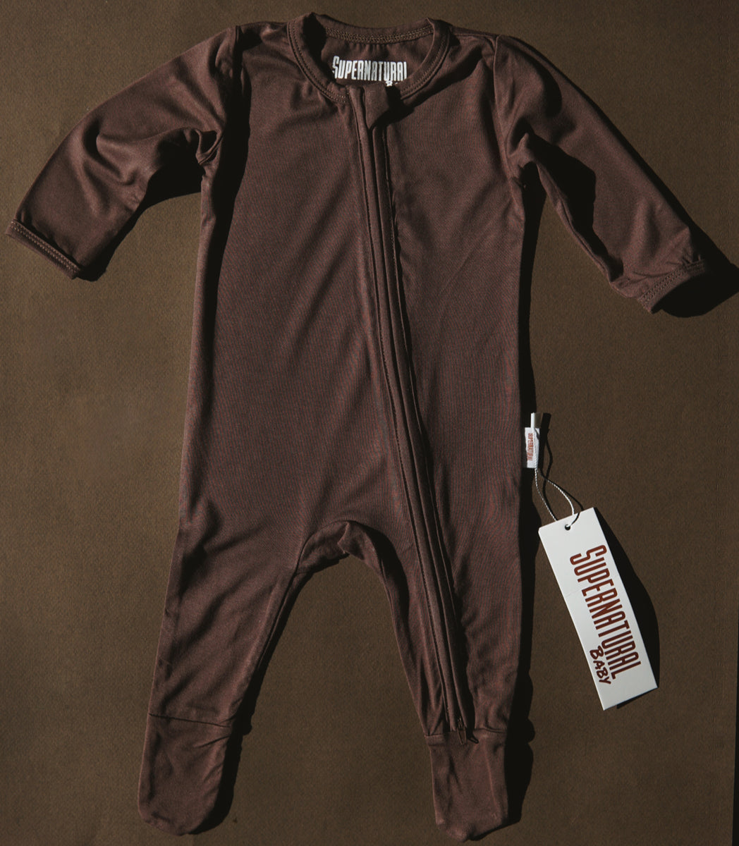 Bamboo Footed Onesie – Supernatural Baby Goods